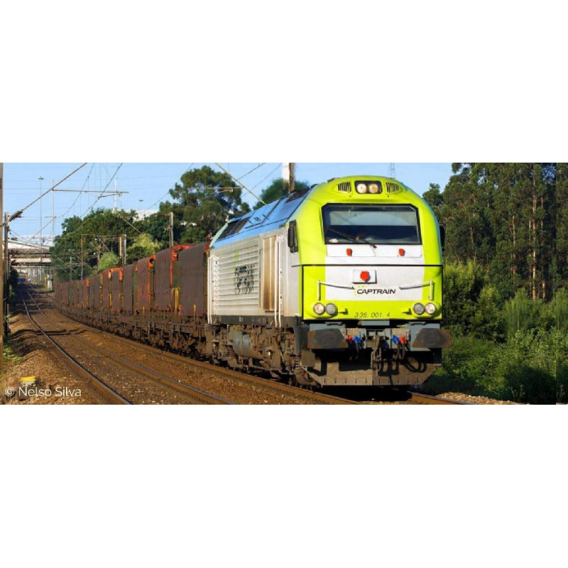 SUDEXPRESS SCAP001N Locomotora Euro 4000, Captrain 335.001, Railway ...