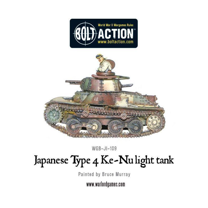 WARLORD GAMES WGB-JI-109 Japanese Type 4 Ke-Nu light tank. Bolt Action ...