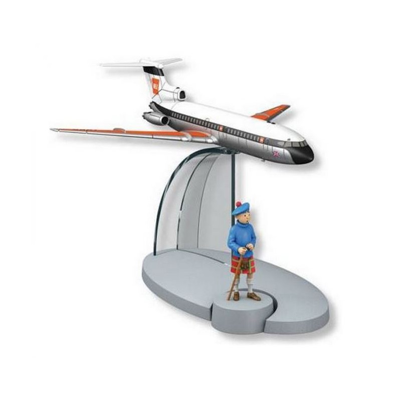 TINTIM. Aeronave da British Eureopean Airways.
