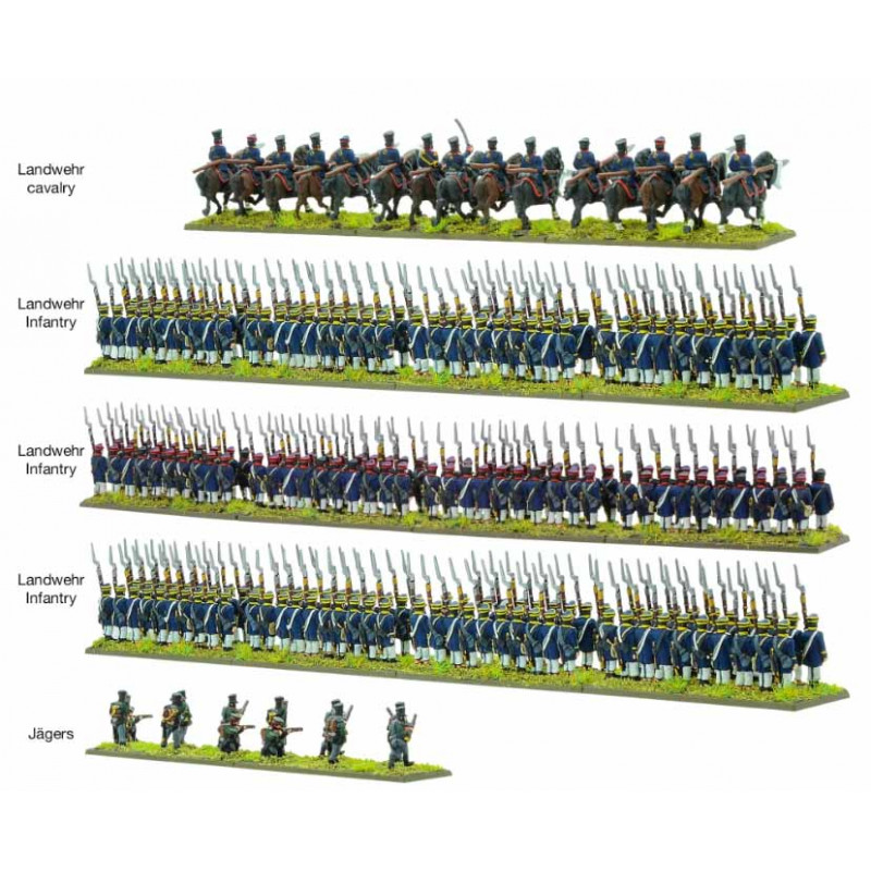 Black Powder Epic Battles: Waterloo - Prussian Landwehr Brigade ...