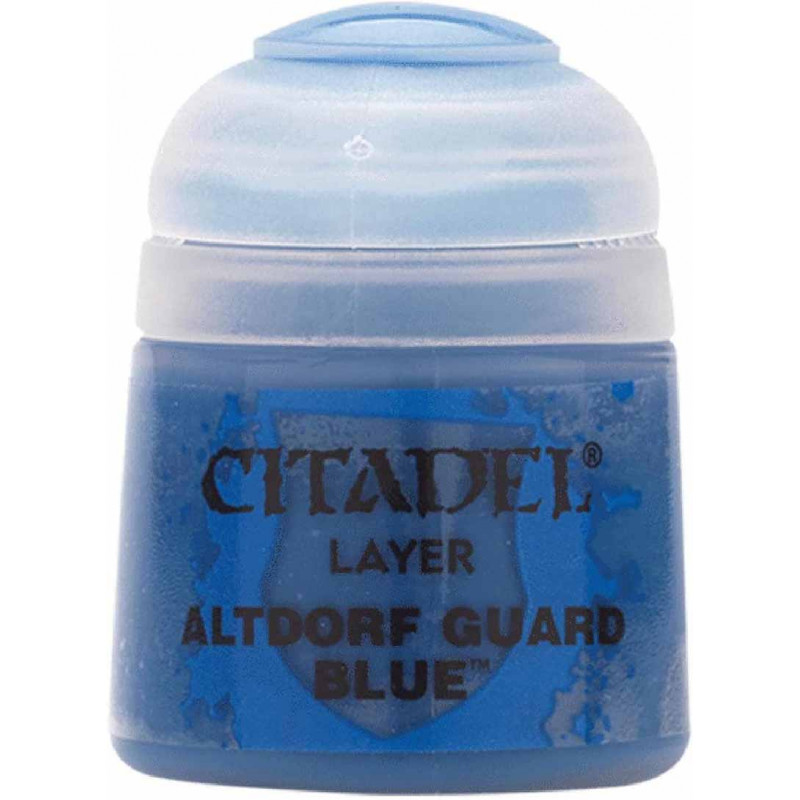 GAMES WORKSHOP 22-15 Layer: Altdorf Guard Blue, 12 ml, Tools ans ...
