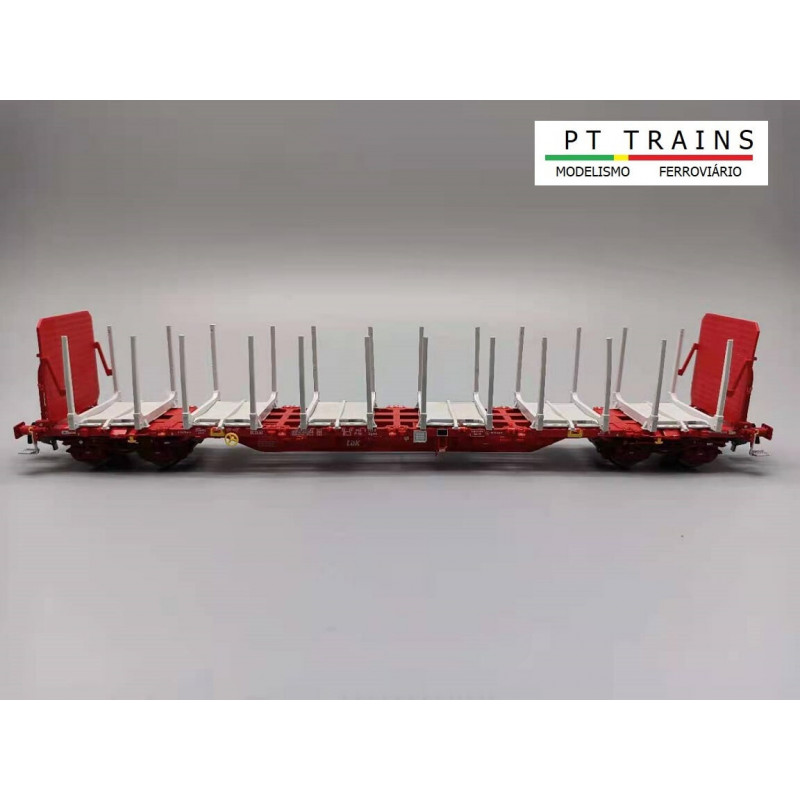 Plataforma Sgnss para madeira, Takargo. PT TRAINS 100050