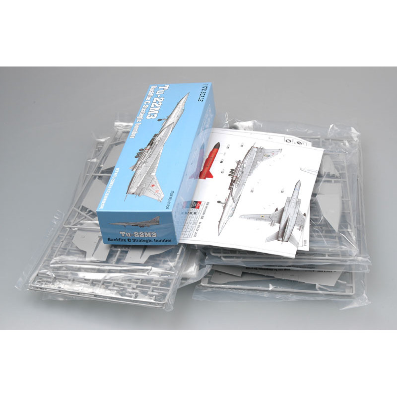 TRUMPETER 01656 Bombardero Tu-22M3 Backfire C, Maquetas - Militar ...