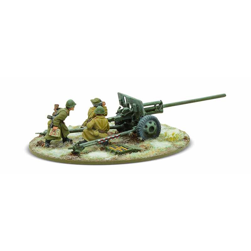 WARLORD GAMES 403014004 Soviet ZIS-2 anti-tank gun (Winter). Bolt ...