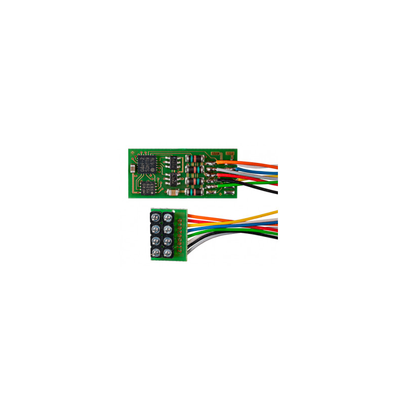 8 pins Locomotive decoders Digital - Decoders Railway Modelling | El ...