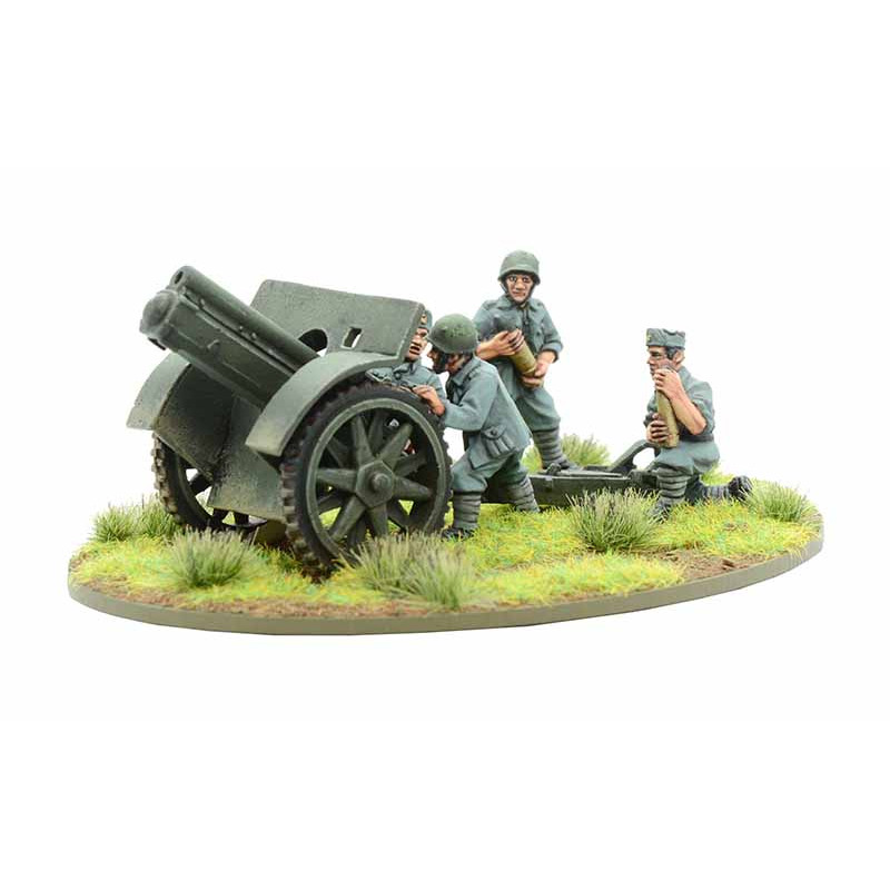 Italian Army 100/17 Modello 14 medium artillery. Bolt Action. WARLORD ...