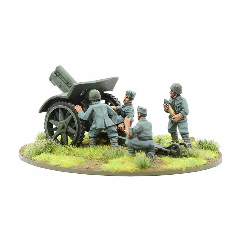 Italian Army 100/17 Modello 14 medium artillery. Bolt Action. WARLORD ...