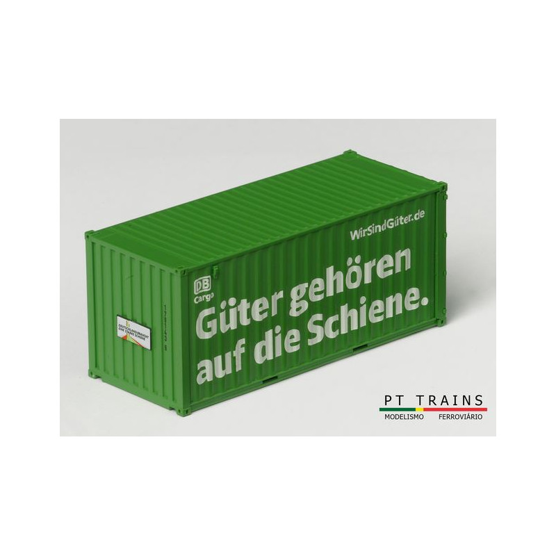 PT TRAINS 190018 Container 20' DV ''DB Cargo + PIN'', Modelismo ...