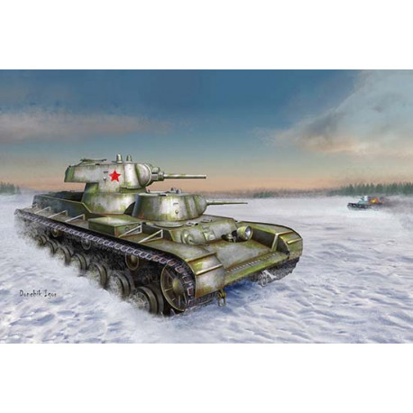 Soviet SMK heavy tank. TRUMPETER 09584