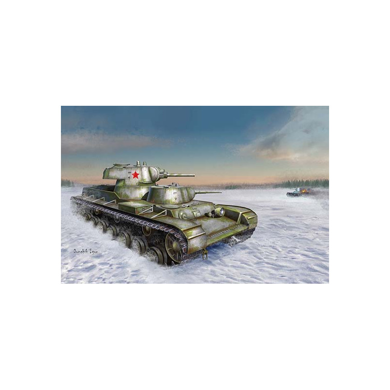 Soviet SMK heavy tank. TRUMPETER 09584