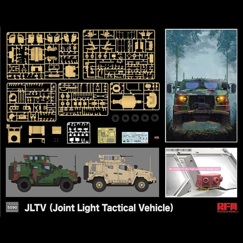 RYE FIELD MODEL 5090 Joint light tactical vehicle JLTV, Models ...