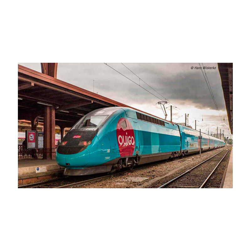 TGV Duplex train in OuiGo livery, SNCF. Sound. JOUEF HJ2413S