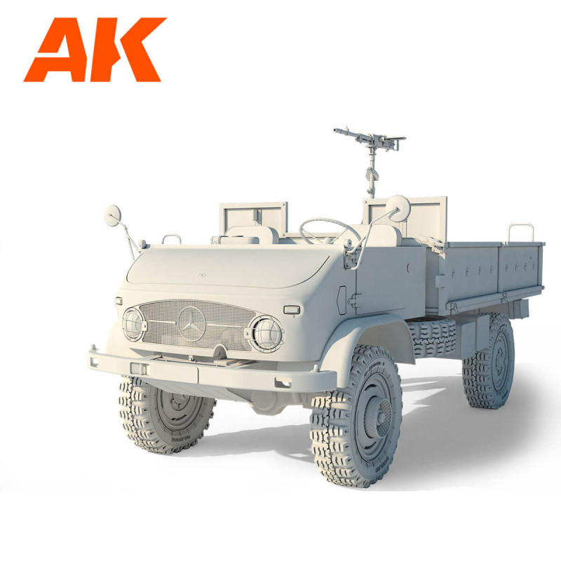 Unimog S 404 Europe and Africa. AK INTERACTIVE 35505