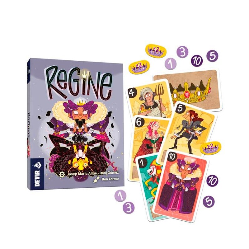 DEVIR Regine, Juegos y TCG - Juegos de mesa - Juegos de cartas | El Taller del Modelista
