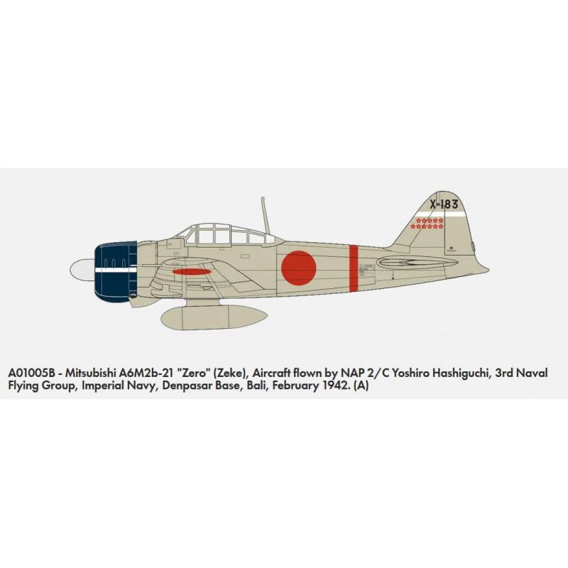 Mitsubishi A6M2b Zero.