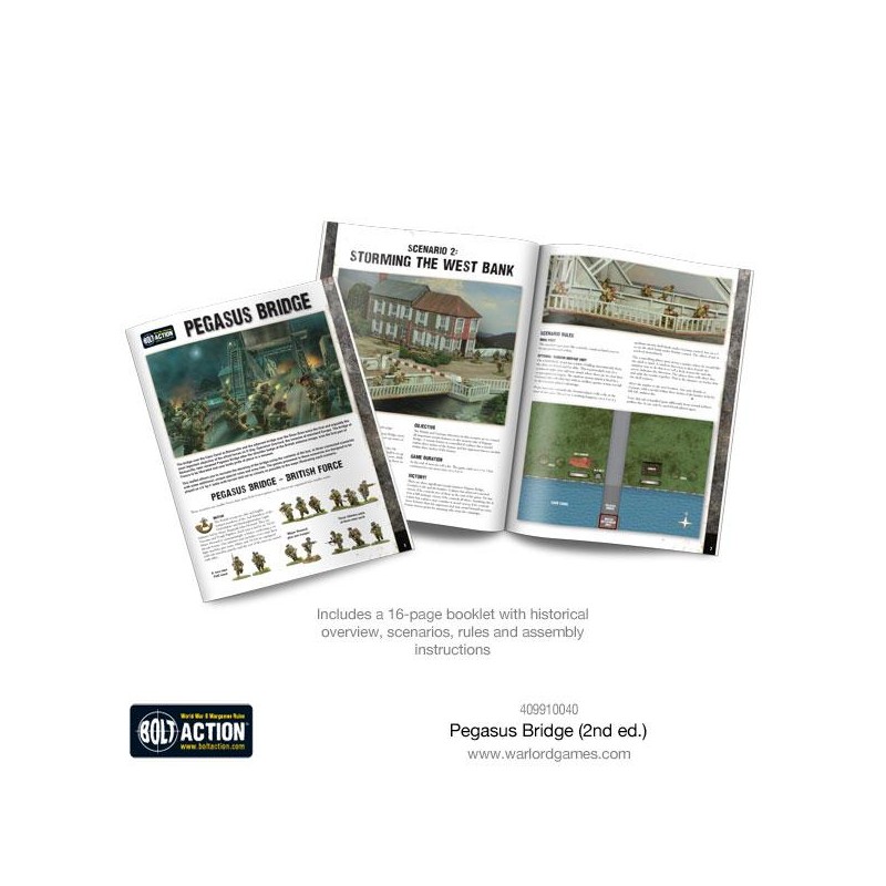 WARLORD GAMES 409910040 Pegasus Bridge Second Edition, Wargames and ...