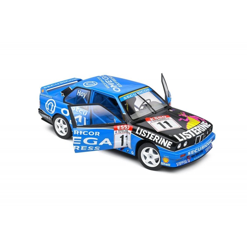 SOLIDO 1801522 BMW E30 M3 Bleu BTCC 1991, Véhicules à l’échelle ...