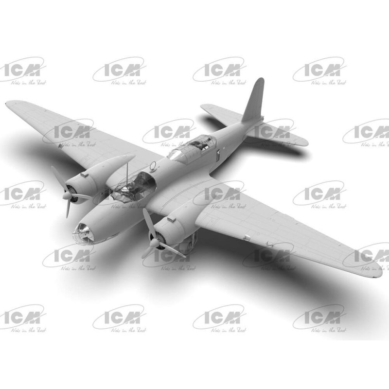 Ki-21-Ib "Sally", Japanese Heavy Bomber. ICM 48195
