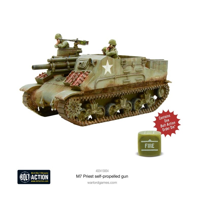 M7 Priest. Bolt Action.