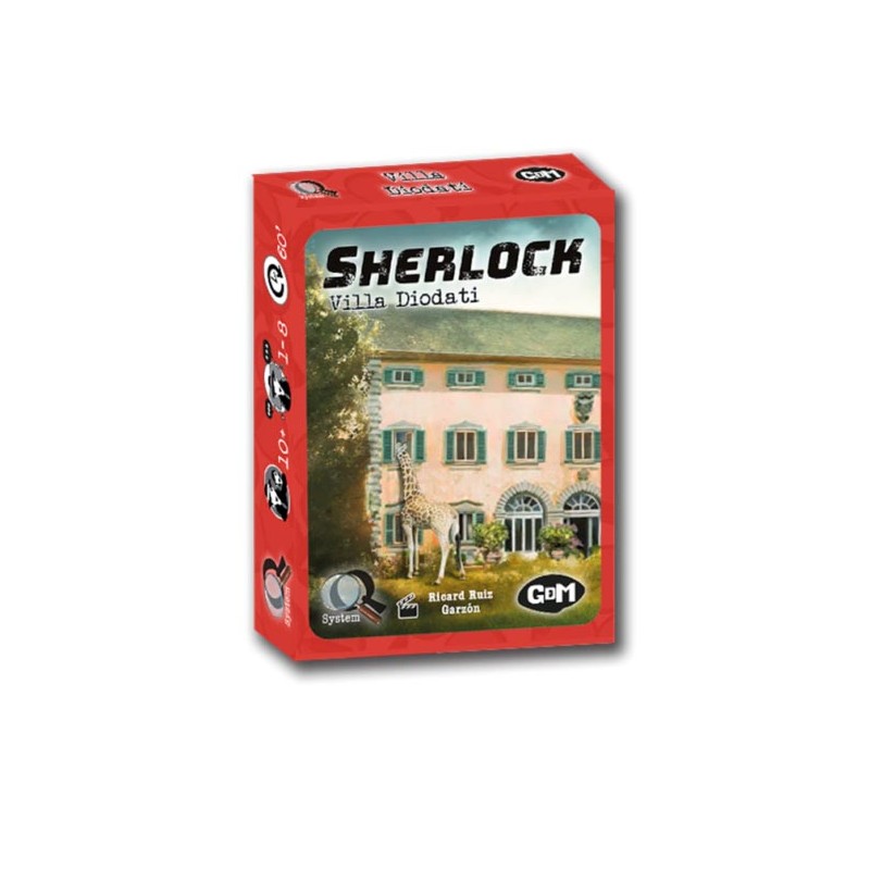 GDM GAMES Sherlock. Villa Diodati, Games and TCG - Board games - Card ...