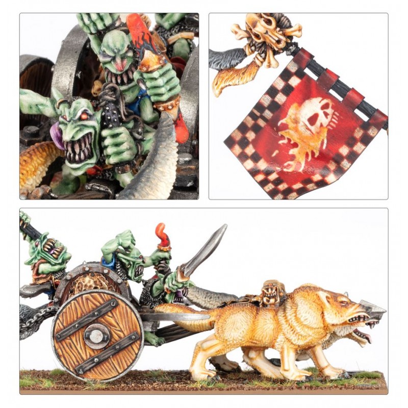 Goblin Wolf Chariot. GAMES WORKSHOP 99112709014