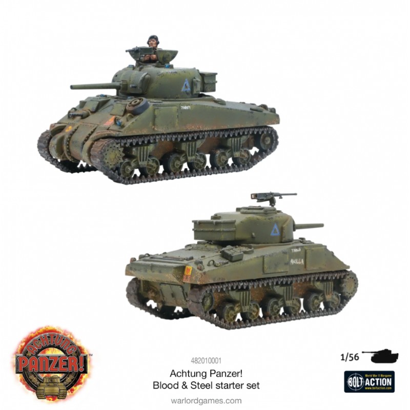 Achtung Panzer ! Kit de démarrage sang et acier.