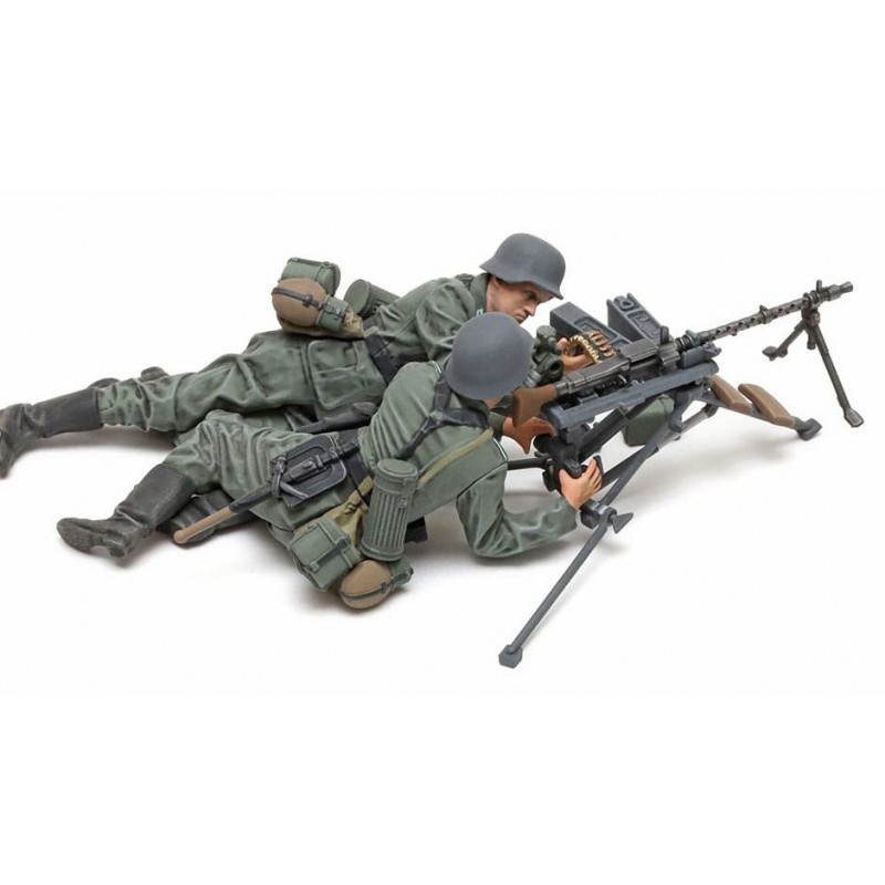 German Machine Gun Team Mid-WWII. TAMIYA 35386