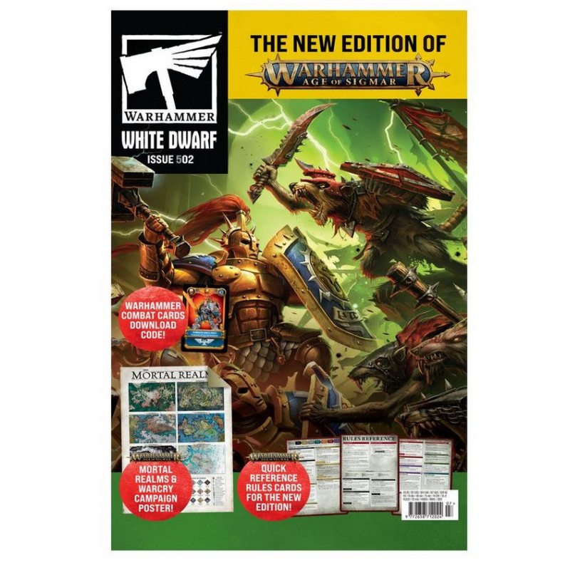 GAMES WORKSHOP Número 502 de la revista White Dwarf. Julio 2024, Wargames y miniaturas ...