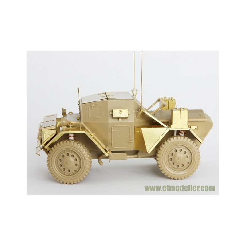 Photo-etched: British WWII Scout Car Dingo Mk.II. E.T. MODEL E35-001