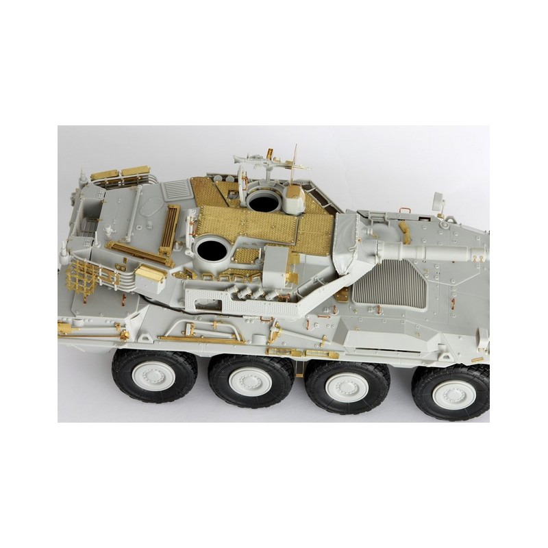 Photo-etched: Modern Spanish Army AFV VRC-105 Centauro. E.T. MODEL E35-003