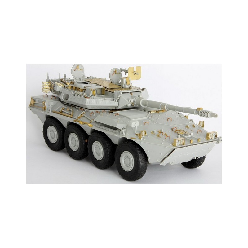 Photo-etched: Modern Spanish Army AFV VRC-105 Centauro. E.T. MODEL E35-003