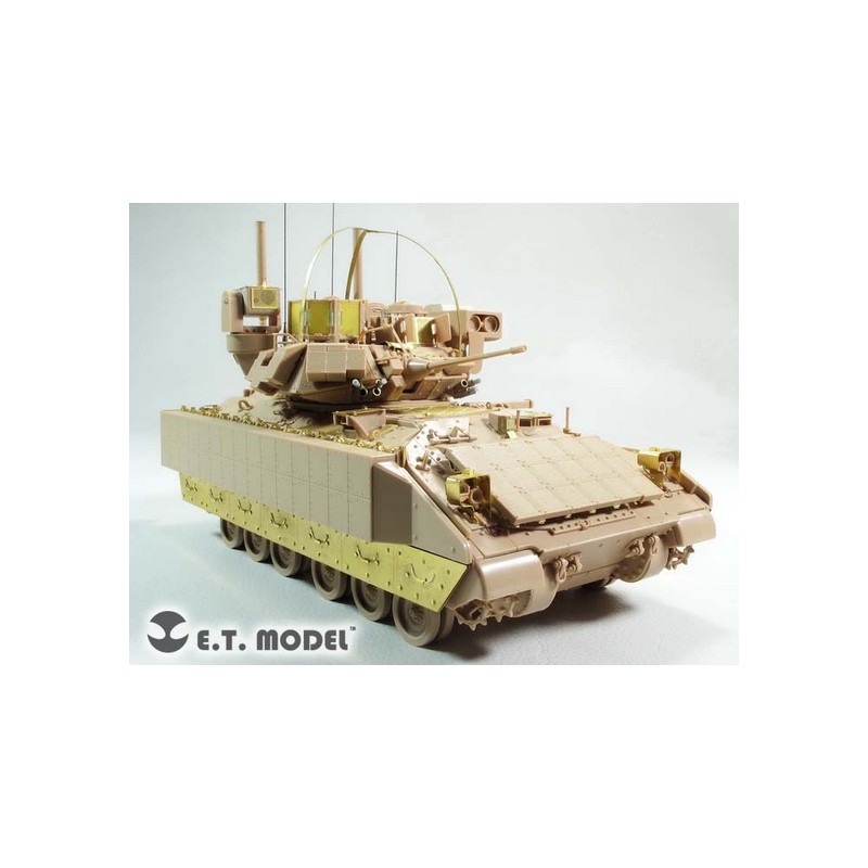 E.T. MODEL E35-224 Photo-etched: US IFV M2/M3 Bradley - Armoured Skirts ...
