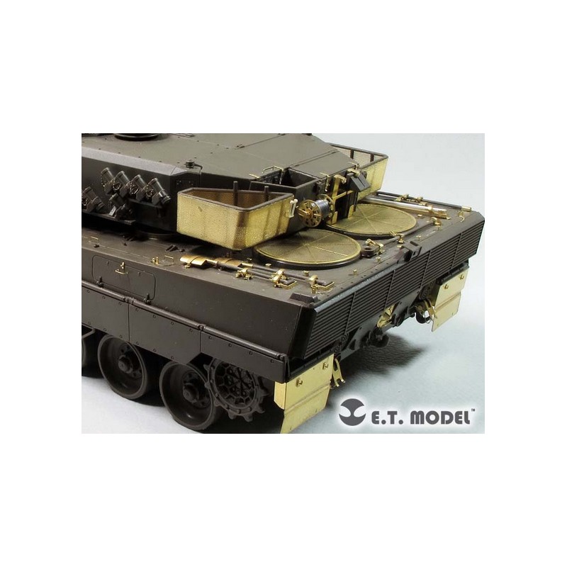 German MBT Leopard 2 A5 / A6 - Engine & Turret Rack Grills
