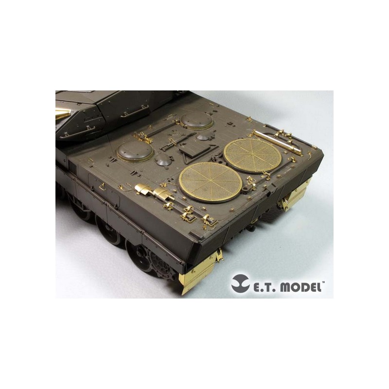German MBT Leopard 2 A5 / A6 - Engine & Turret Rack Grills