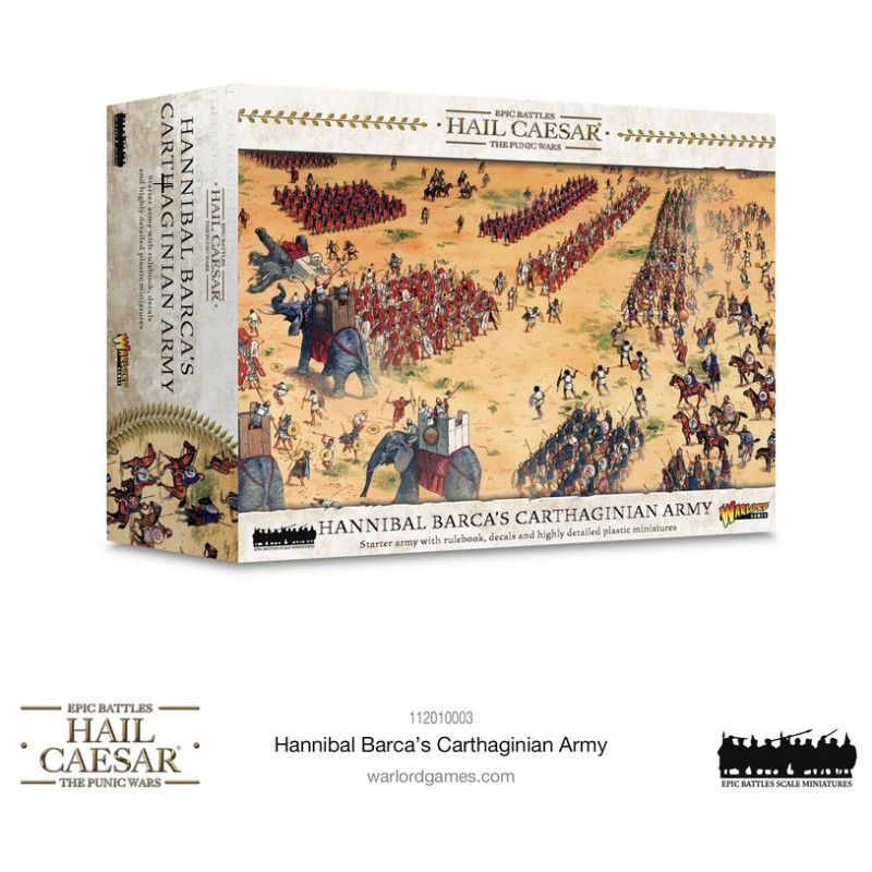 WARLORD GAMES 112010003 Hail Caesar Epic Battles: Hannibal Barca's Carthaginian Army, Wargames ...