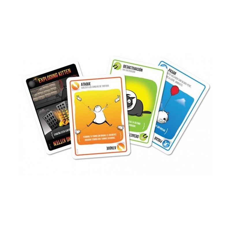 EXPLODING KITTENS Exploding Kittens. Edizione NSFW, Giochi e GCC ...