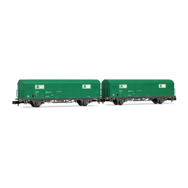 ARNOLD HN6703 Set aus zwei JPD ''TEM'' Wagen, Renfe, Modellbau der ...