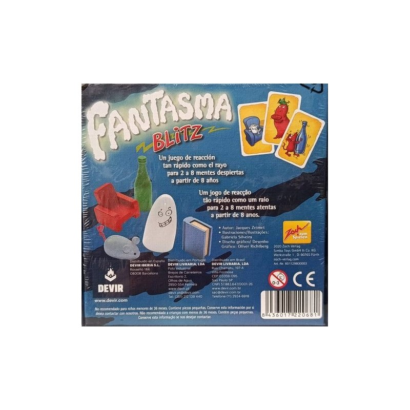 DEVIR Fantasma Blitz, Juegos y TCG - Juegos de mesa - Juegos de cartas ...