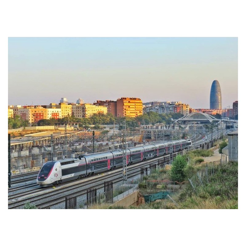 KATO 10-2131 TGV Euroduplex « InOui ». Set de base (5 voitures ...