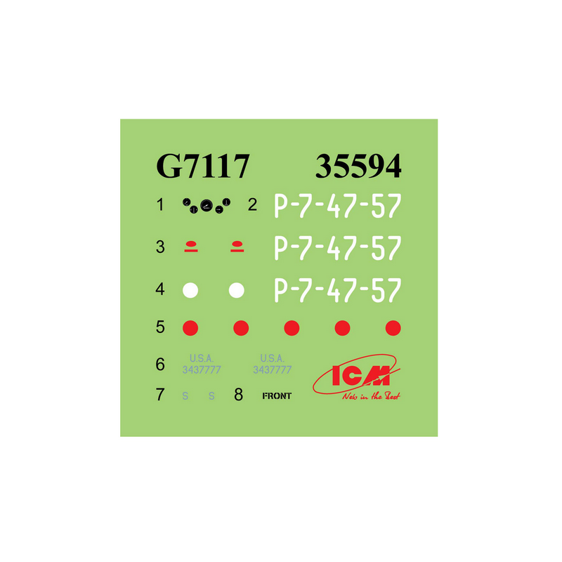 ICM 35594 G7117 with WWII Soviet Drivers, Models - Military - Scale 1: ...